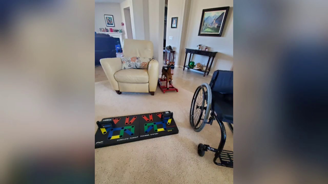 Full Paraplegic Push-up workout (chest and back) - YouTube