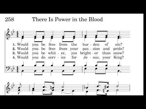 There is Power in the Blood - Hymn-Sing Practice Tracks - YouTube