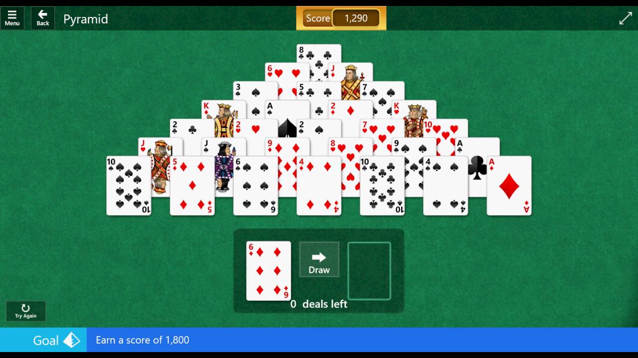 Windows 10 Anniversary: Pyramid\Expert - Earn a score of 1,800 - YouTube