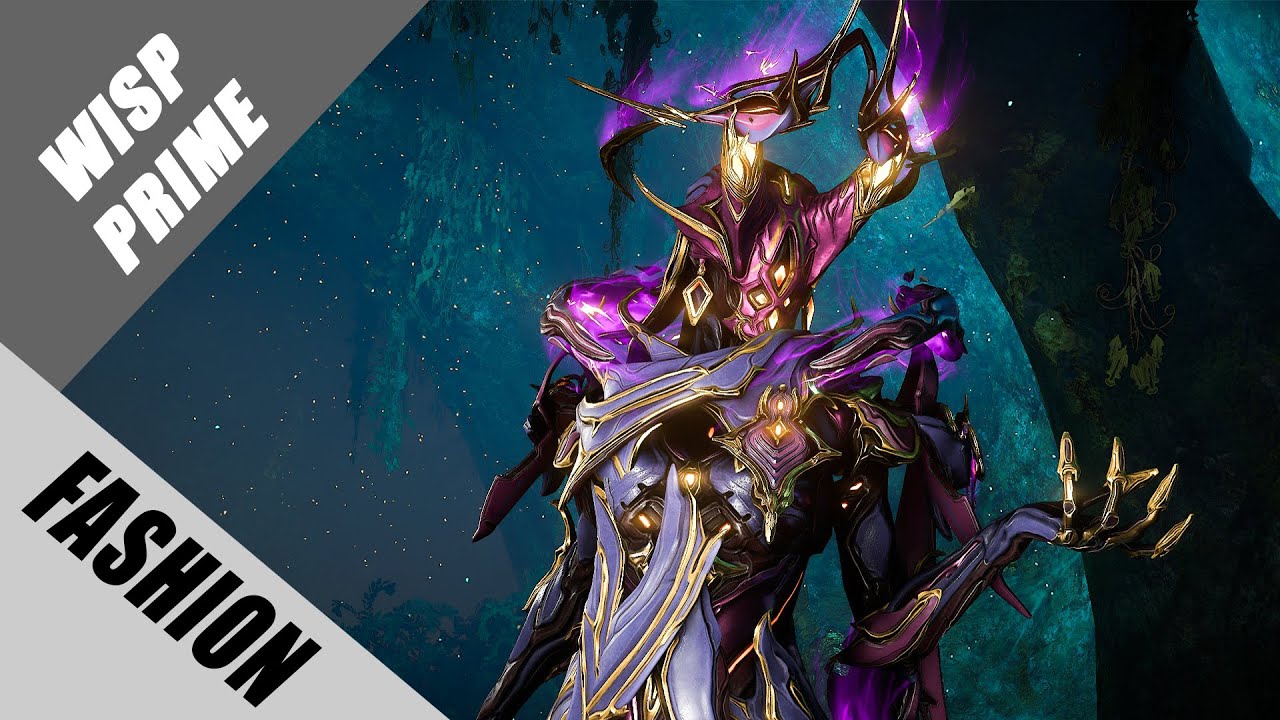 Warframe | Fashion Frame | Wisp Prime : Luminous Specter - YouTube