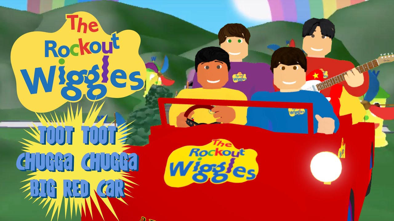 The Rockout Wiggles ~ Toot Toot Chugga Chugga Big Red Car! (Music Video ...