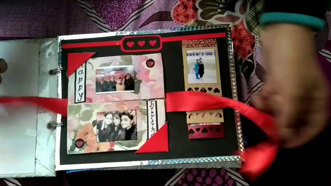 Beautiful handmade photo album | DIY - YouTube