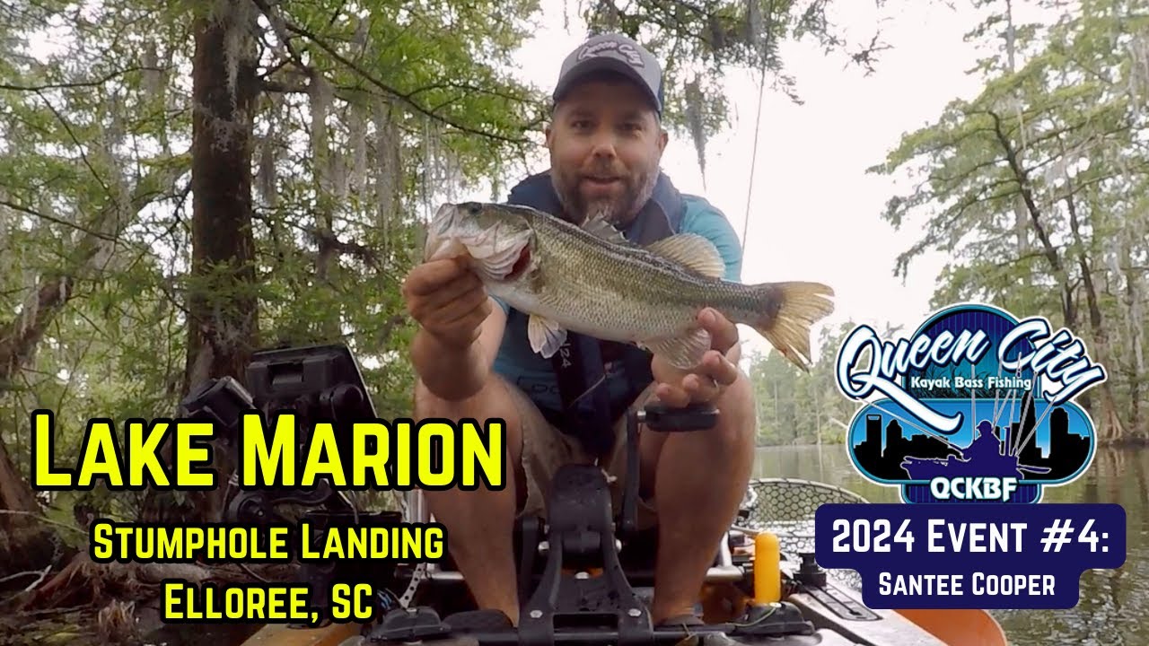 Kayak Bass Fishing Tournament on Santee Cooper - Lake Marion ...