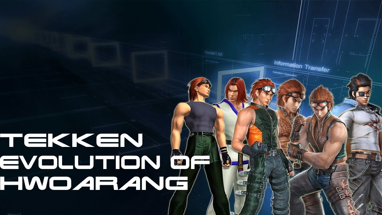 Tekken - Evolution Of Hwoarang 1997 - 2017 - YouTube