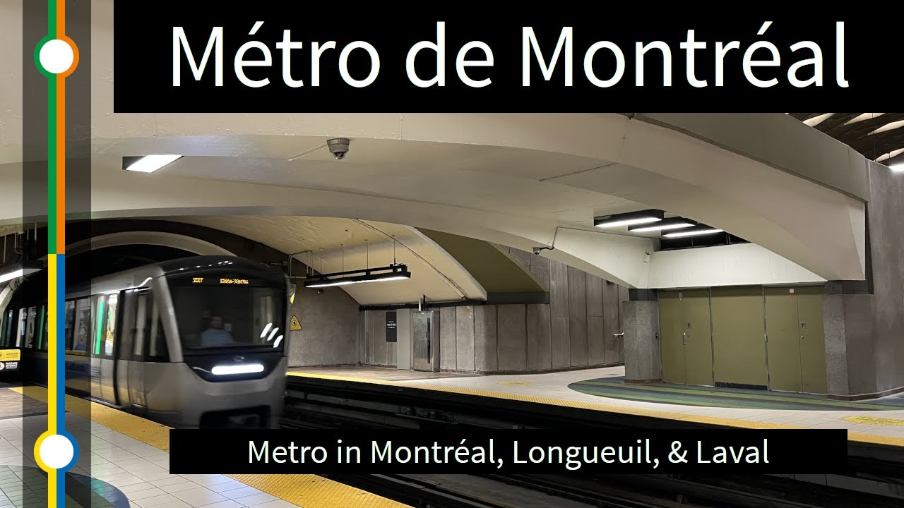 [Montréal Metro] Métro de Montréal, Québec (September 2023) [4k] - YouTube