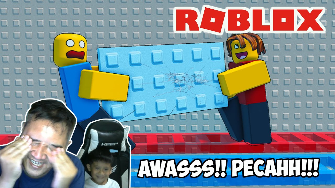 GAME BUAT SEMAKIN SABAR BERSAMA BOCIL - DONT SHATTER - ROBLOX INDONESIA ...