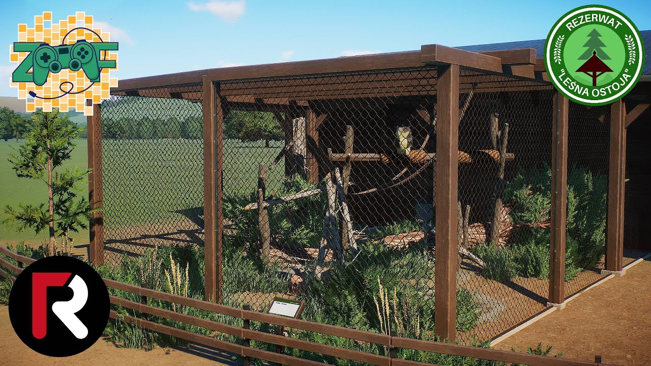 Owl Aviary| Planet Zoo Speed Build | Rezerwat Leśna Ostoja EP5 - YouTube
