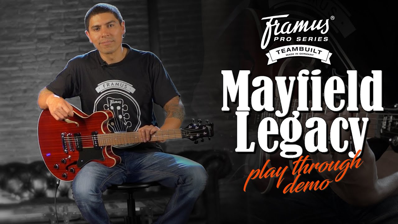 Framus Teambuilt - The Mayfield Legacy Demo - YouTube
