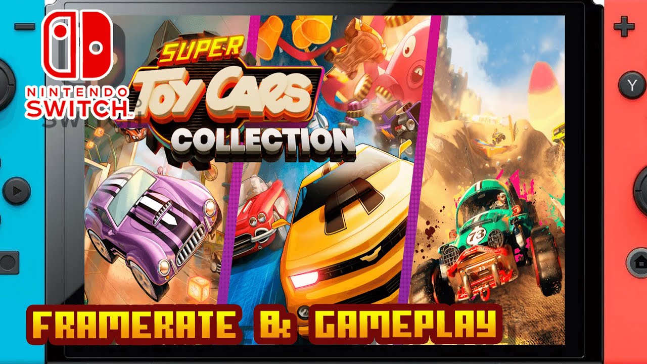 Super Toy Cars Collection - (Nintendo Switch) - Framerate & Gameplay ...