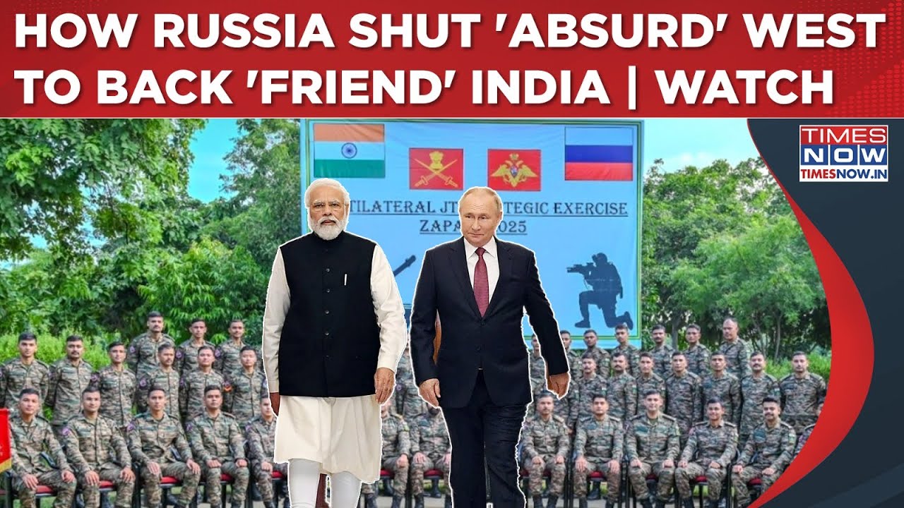 Russia Raps 'Absurd' West To Back India As EU Gets Rattled By Indian ...