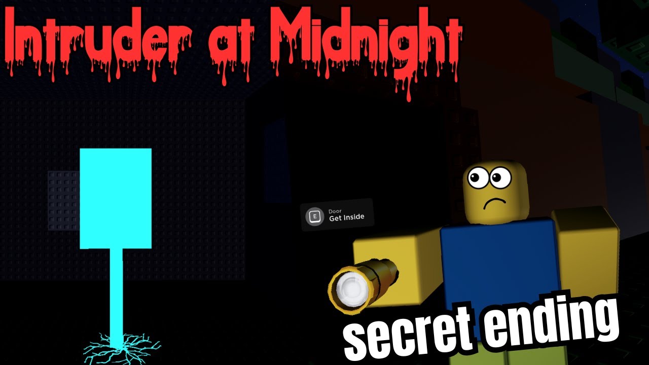 Intruder at Midnight🌕[Secret Ending🤫] - YouTube