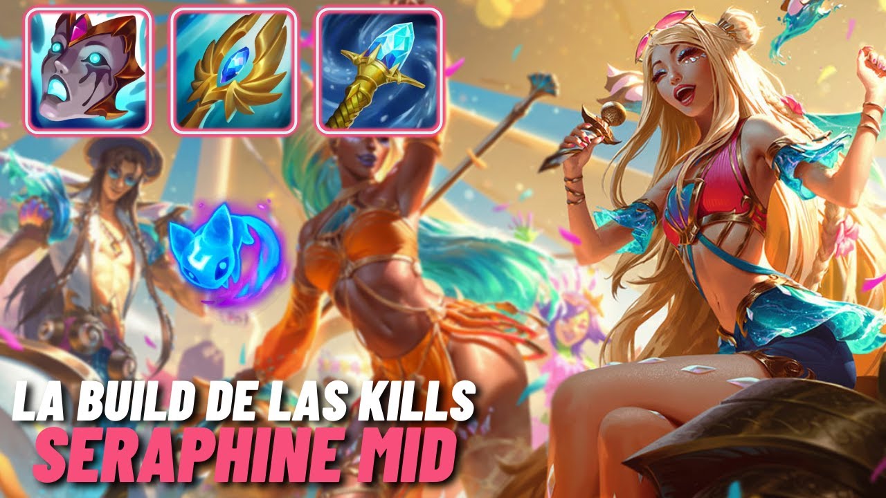 😱¡LA BUILD MAS DESTRUCTIVA de SERAPHINE MID que la HACE TREMENDAMIENTO ...