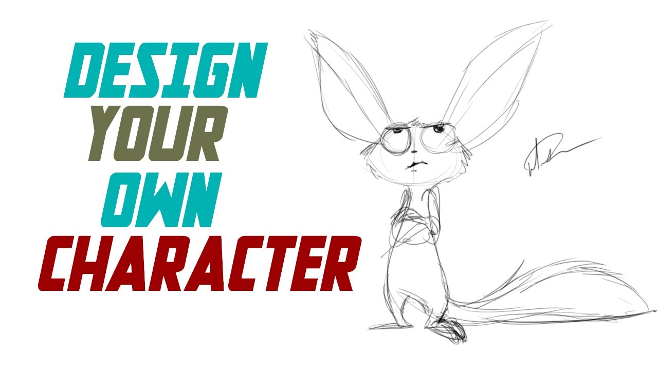 Design Your Own Character - YouTube