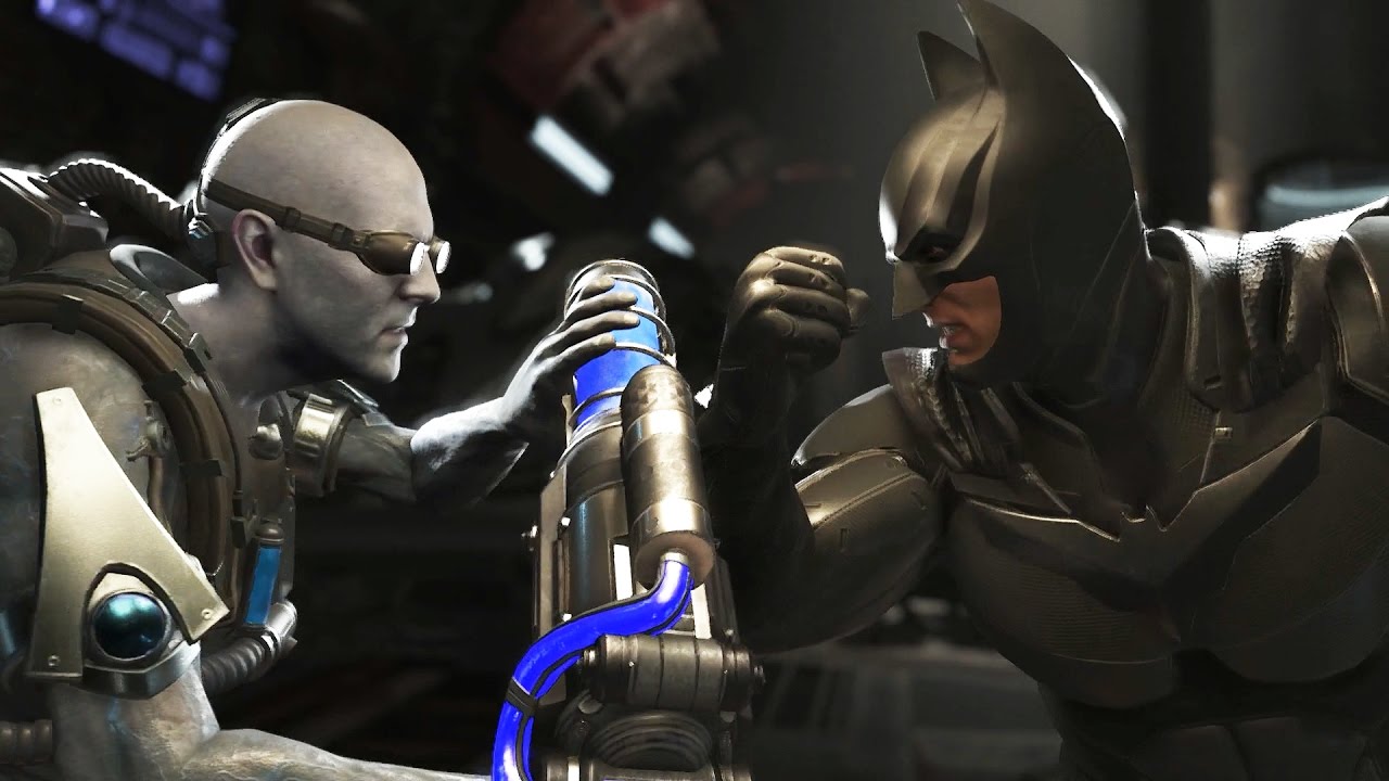 INJUSTICE 2 Mister Freeze vs Batman Clash Dialogue - YouTube