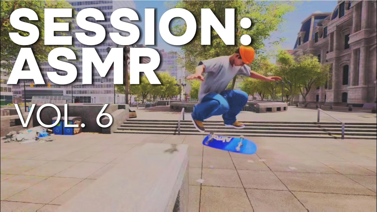 Realistic Skateboarding ASMR | Session: Skate Sim | 06 - YouTube