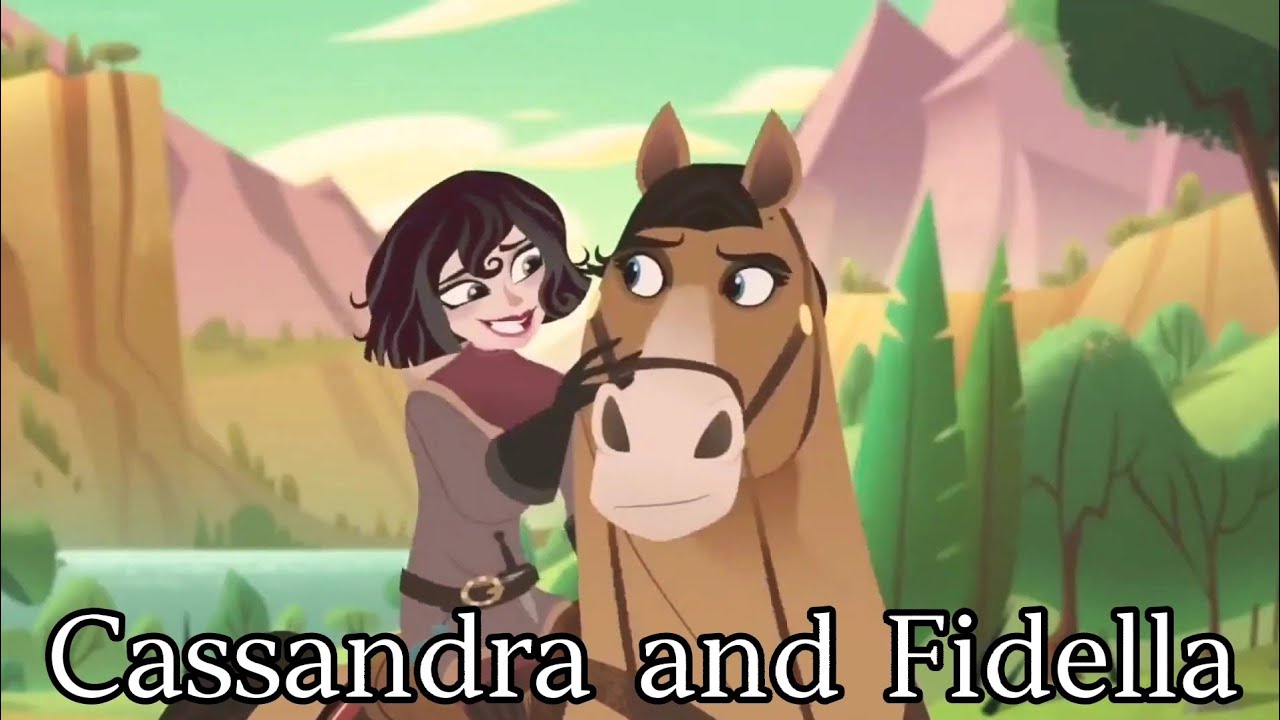 Tangled The Series - Cassandra and Fidella | Edit - YouTube