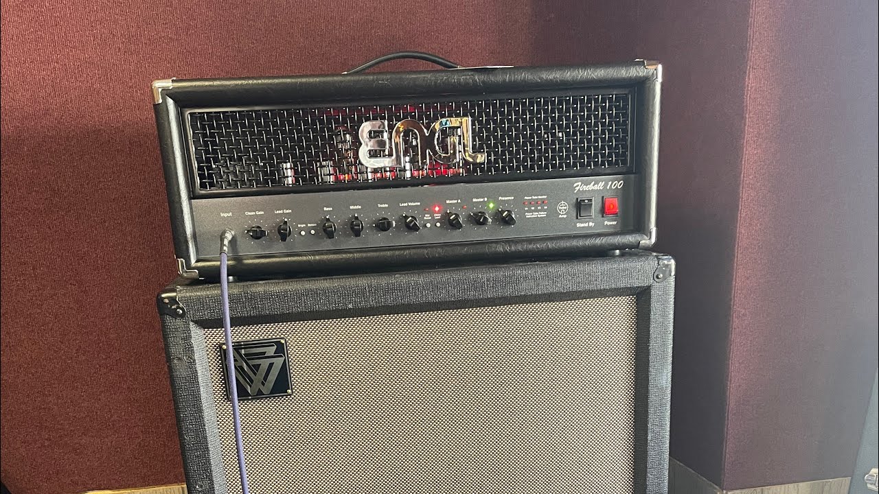 ENGL Fireball 100 demo (clean and distorted) - YouTube