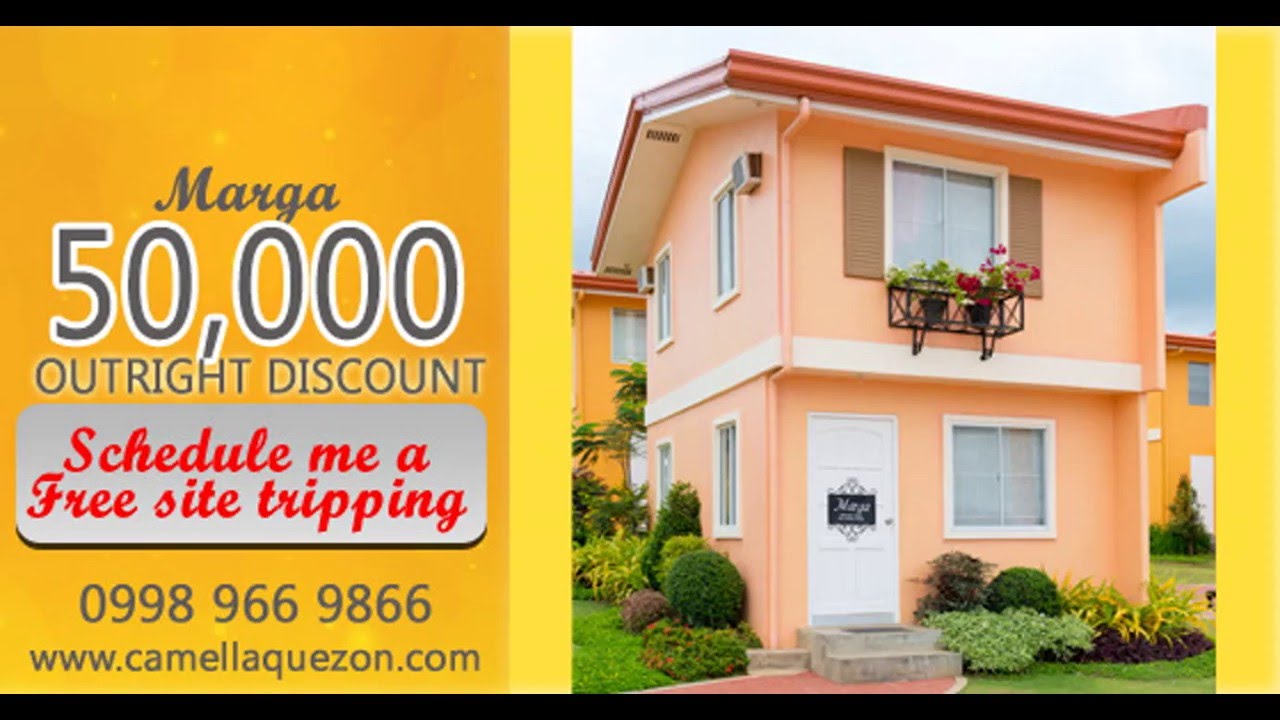 House and Lot in Camella Quezon - MARGA Model House - YouTube