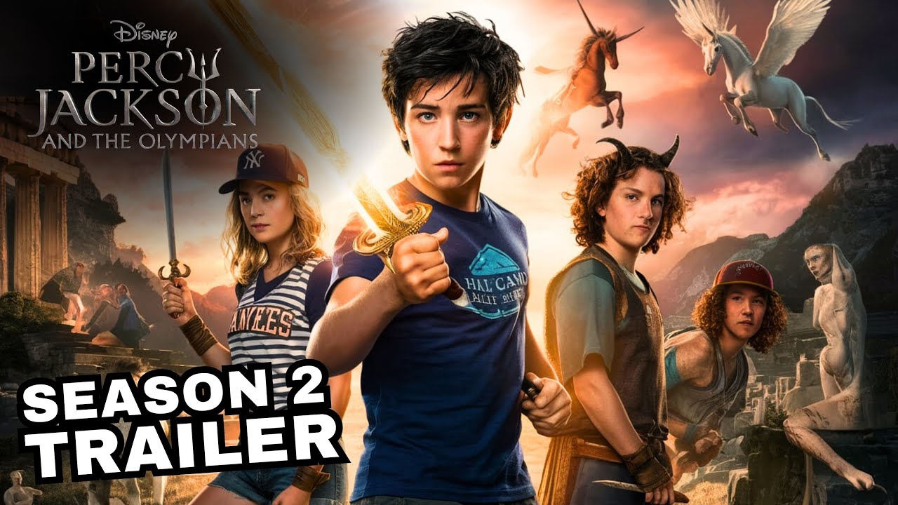 Percy Jackson and the Olympians Season 2 TRAILER | FIRST LOOK | Release Date, Plot, Cast! - YouTube