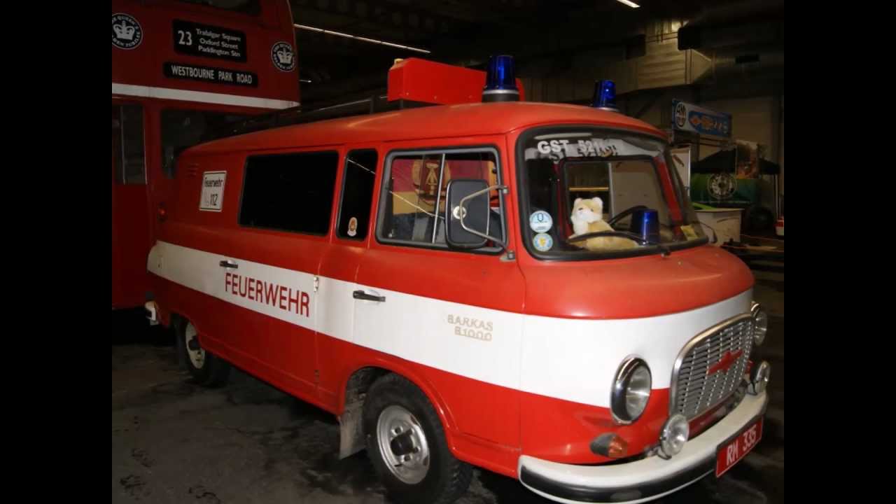 DDR IFA BARKAS B1000 FEUERWEHR DDR IFA OLDTIMER ( Wartburg Motor ...