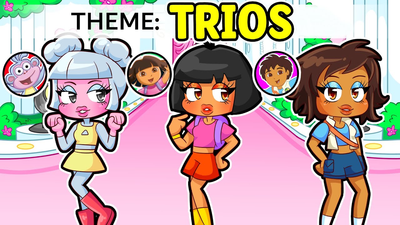 Buying ICONIC TRIO THEMES in DRESS to IMPRESS.. - YouTube