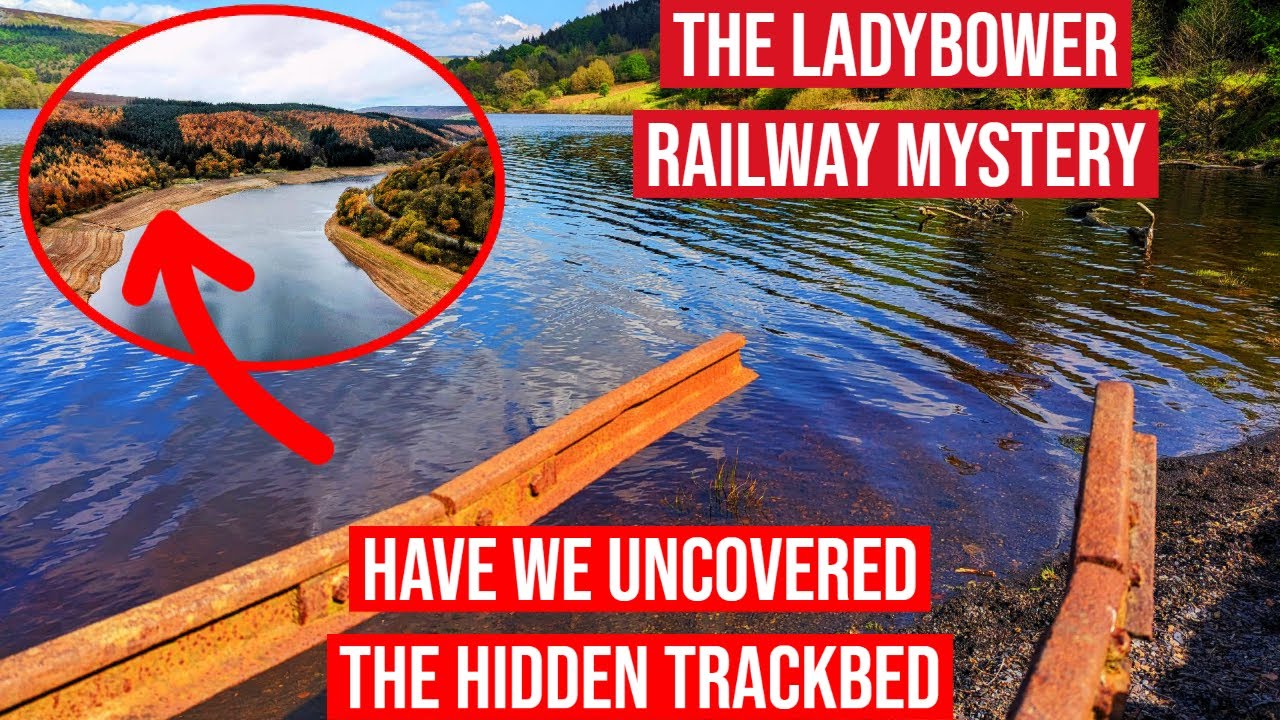 Ladybower Reservoir & The Mysterious Little Railway #ladybower # ...