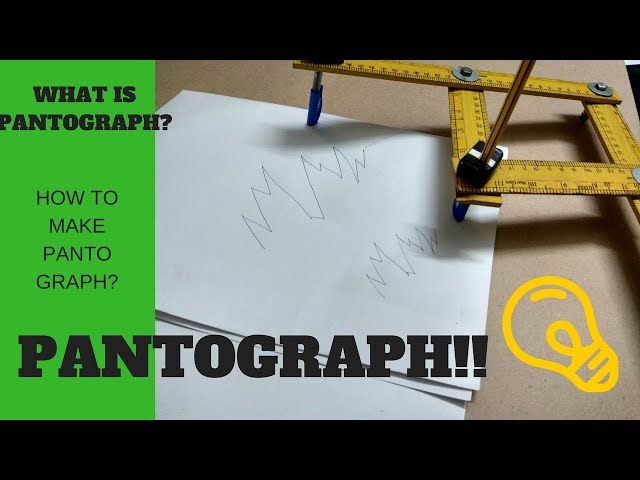 Pantograph Plans How To Make A Pantograph
