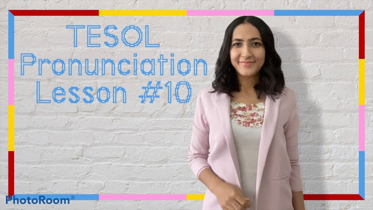 TESOL. Micro Lesson 10. PRONUNCIATION Demo Class. - YouTube