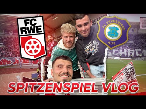 Intensives Spitzenspiel🔥Mit Spielunterbrechung⚽️Rot-Weiß Erfurt v.s Erzgebirge Aue #emotionen #fans 