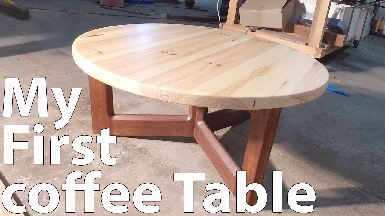 My First Coffee Table - YouTube