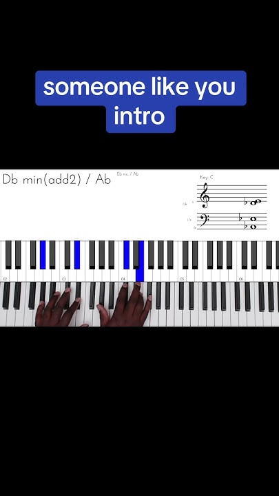 someone like you intro - YouTube