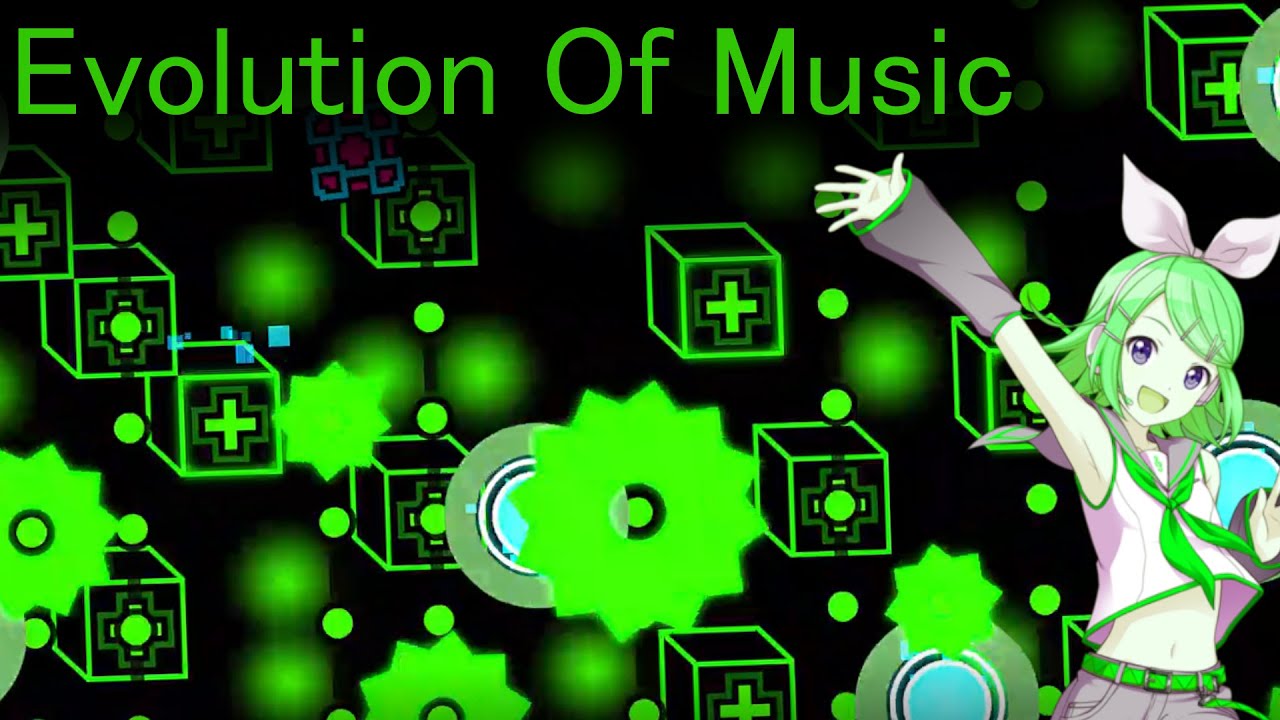 evolution of music 100% - YouTube