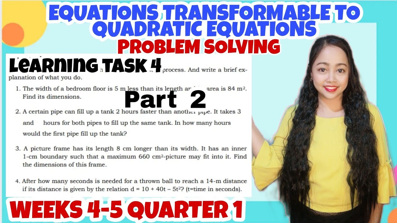 Learning Task 4 Weeks 4-5 - YouTube