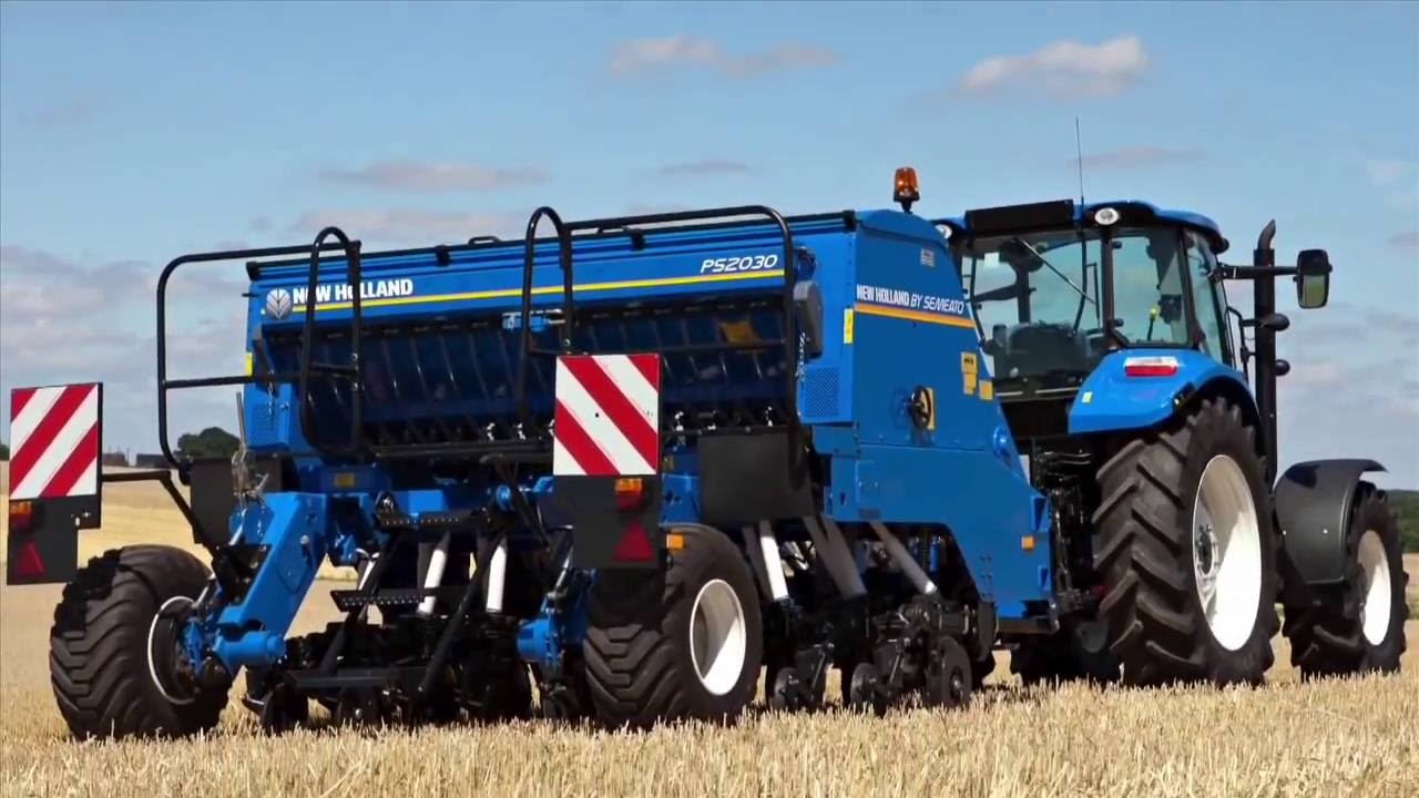 Semoir NH SEMEATO - YouTube