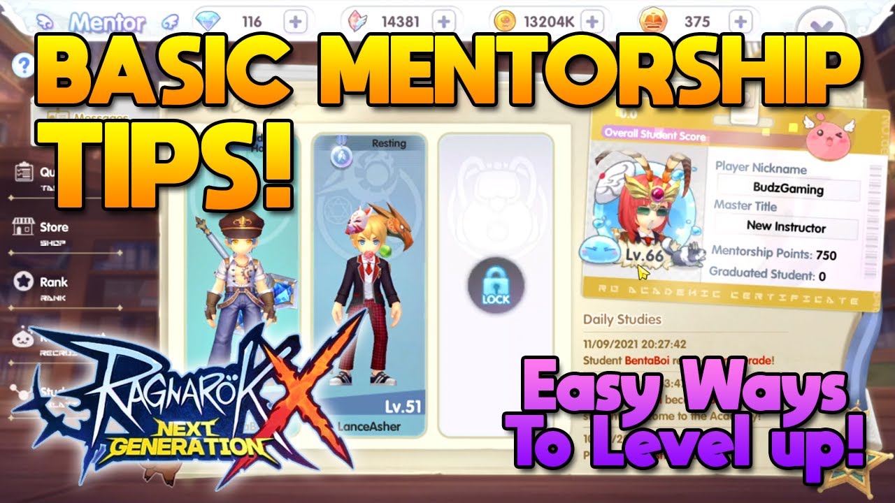 Basic Mentorship Guide On How To Level Easily [ROX] - YouTube