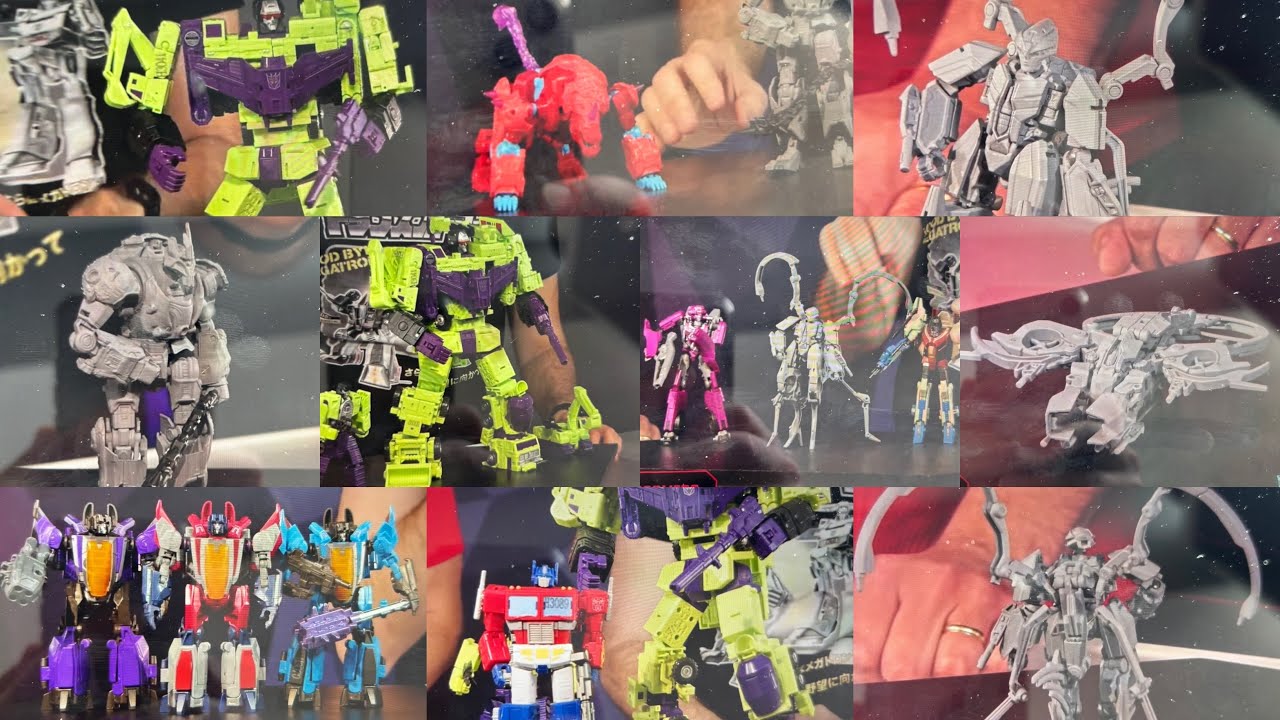Amazing new Transformers one movie Airachnid & alpha trion revealed ...