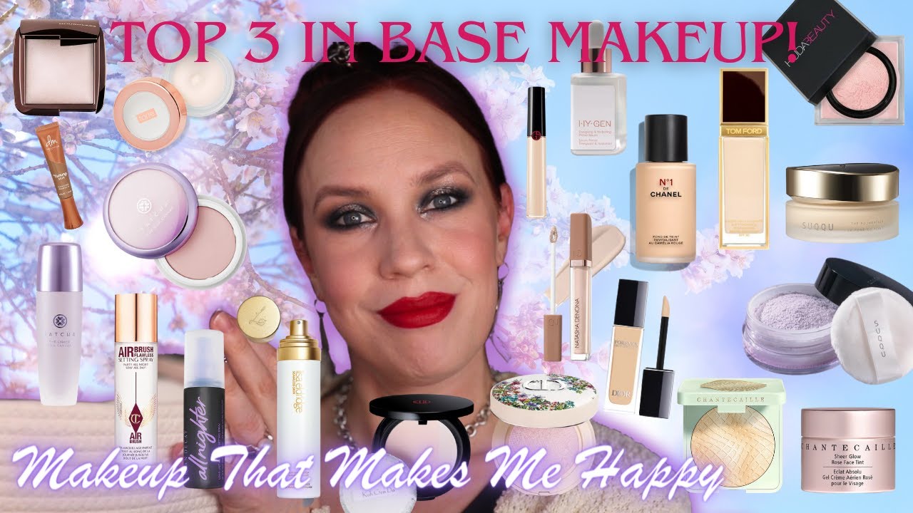 My Top 3 In Base Makeup! Makeup That Makes Me Happy - YouTube