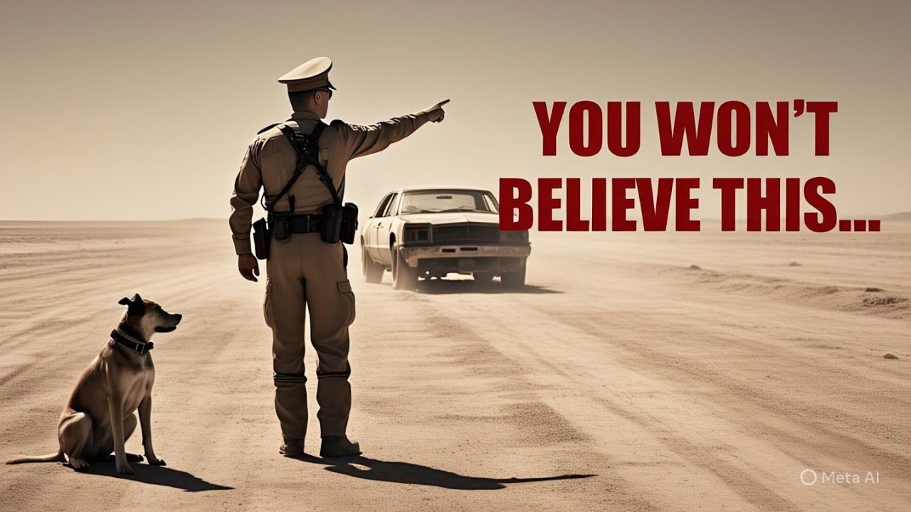 "A Dog Begs the Police for Help — Seconds Later, the Entire Road Is ...