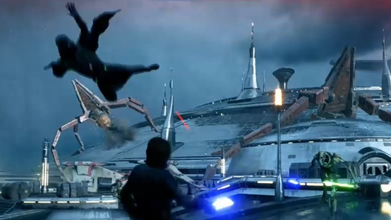 Ledging with Anakin on Kamino - Star Wars: Battlefront II (2017) - YouTube