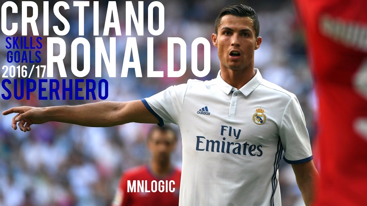 Cristiano Ronaldo Superhero 2016/17 Skills & Goals - YouTube