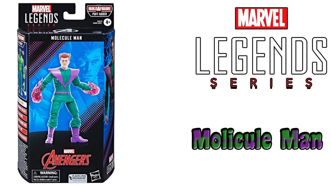 Marvel Legends Molecule Man Review - YouTube