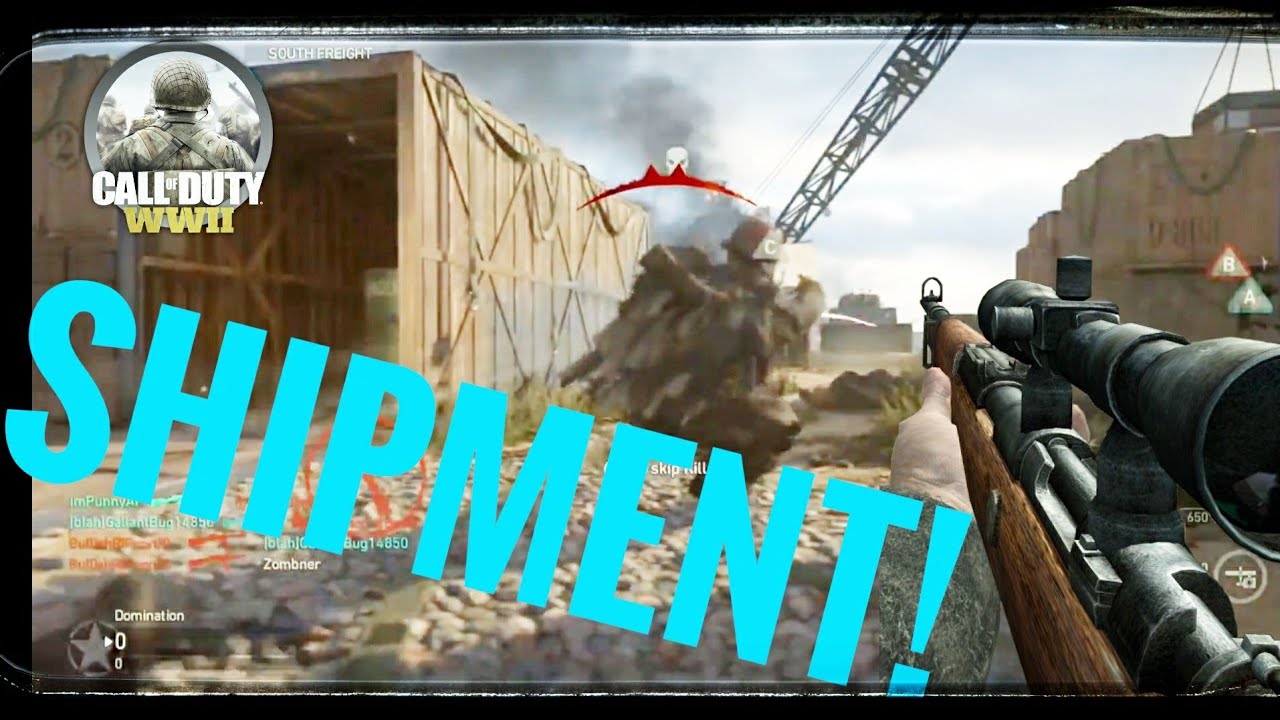 The Return Of Shipment!!! CoD: WWII - YouTube