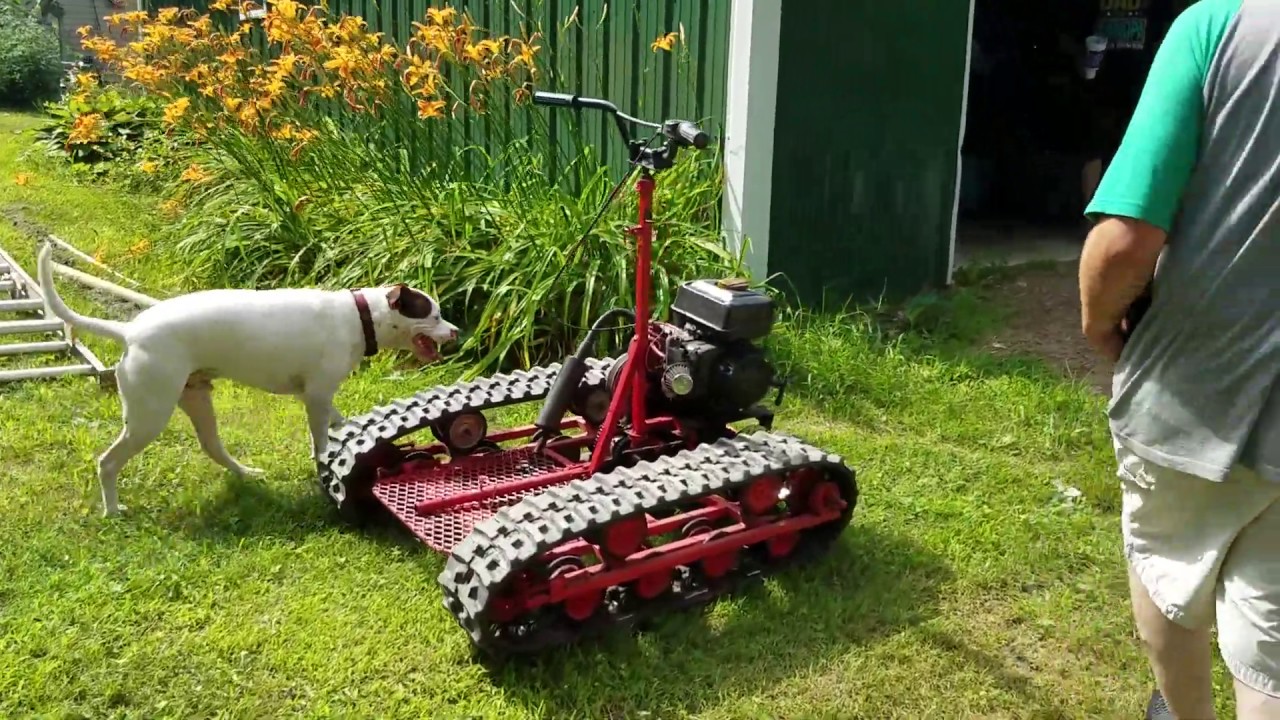 Personal Track Vehicle Part 19 - Summer fun and dirt donuts! - YouTube
