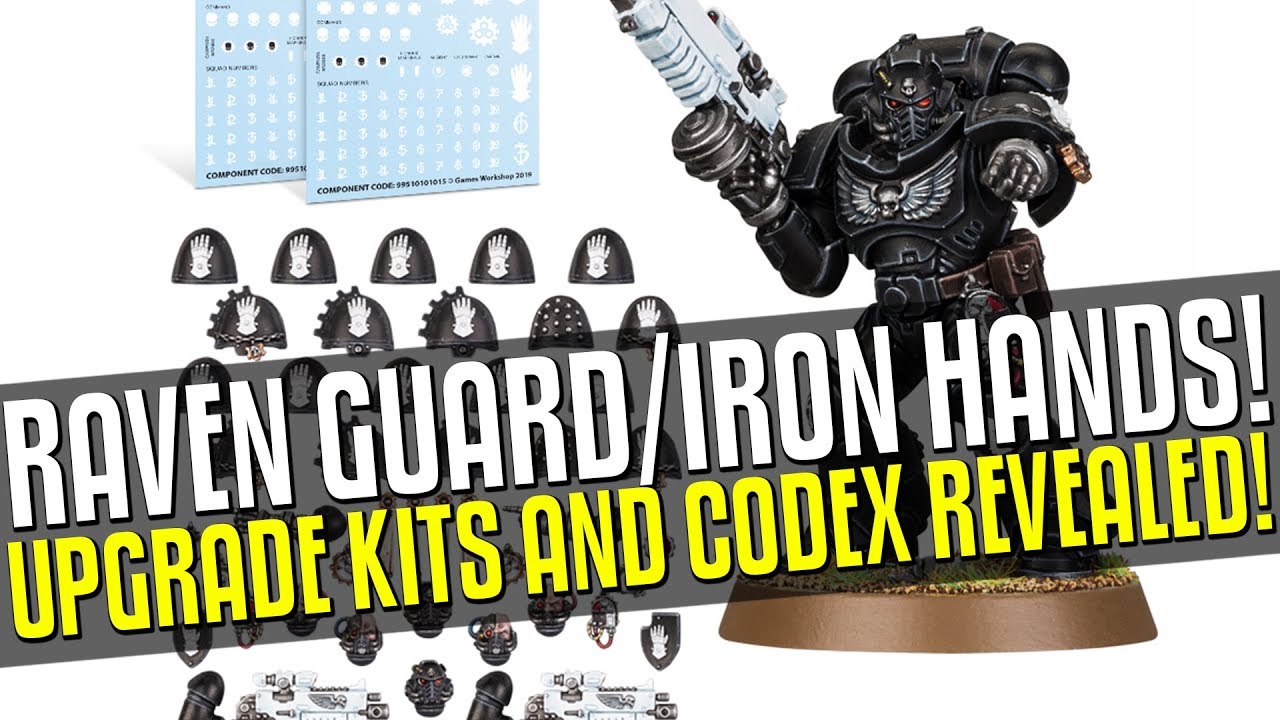 NEW Upgrades Kits/Codex revealed for Raven Guard and Iron Hands ...