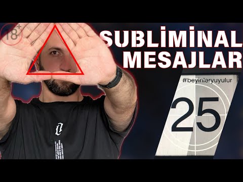 Beyinlər yuyulur. Subliminal mesajlar. 25-ci kadr