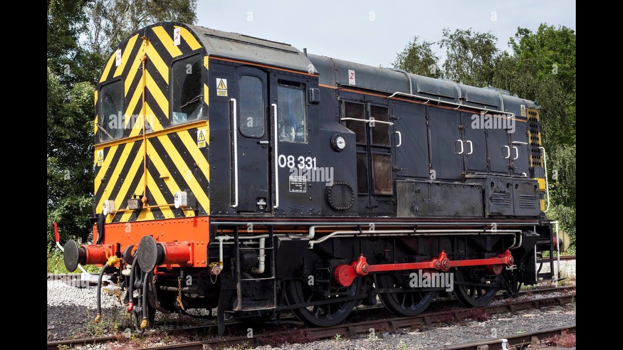 Class 08 BLU Thornaby Depot - Tees Yard - YouTube