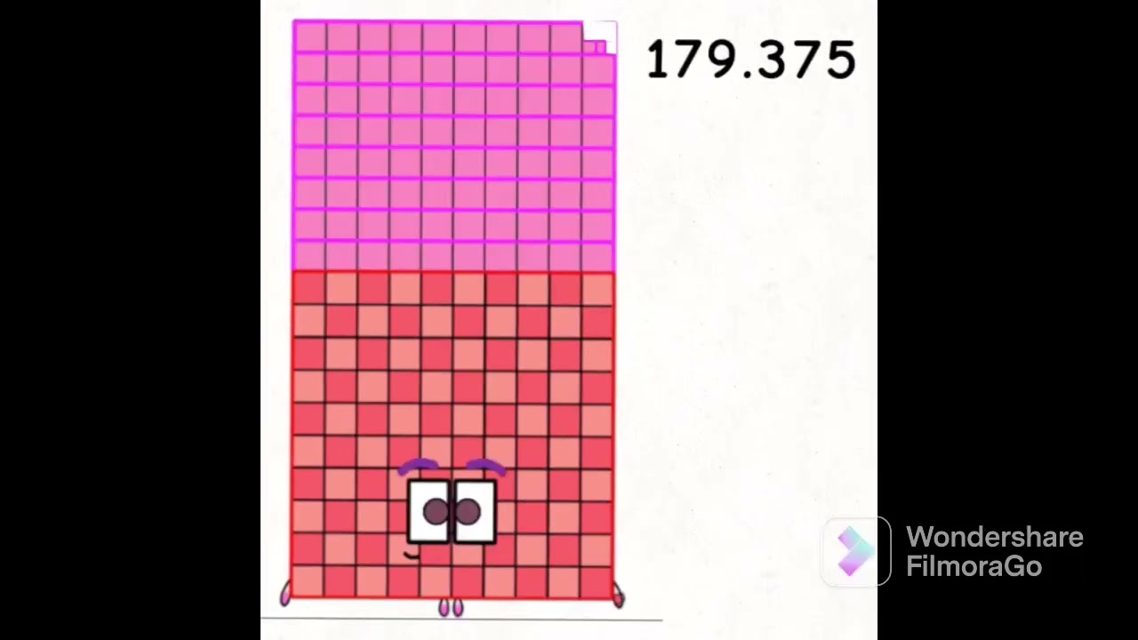 Numberblocks band eighths 136 - YouTube