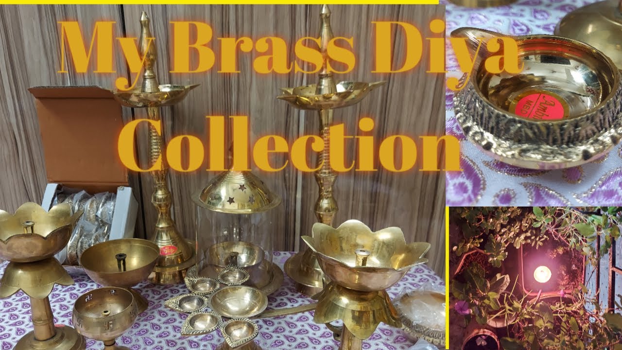 My Brass Diya 🪔 Collection - YouTube