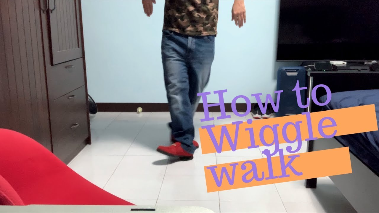popping基礎教學 - wiggle walk - YouTube