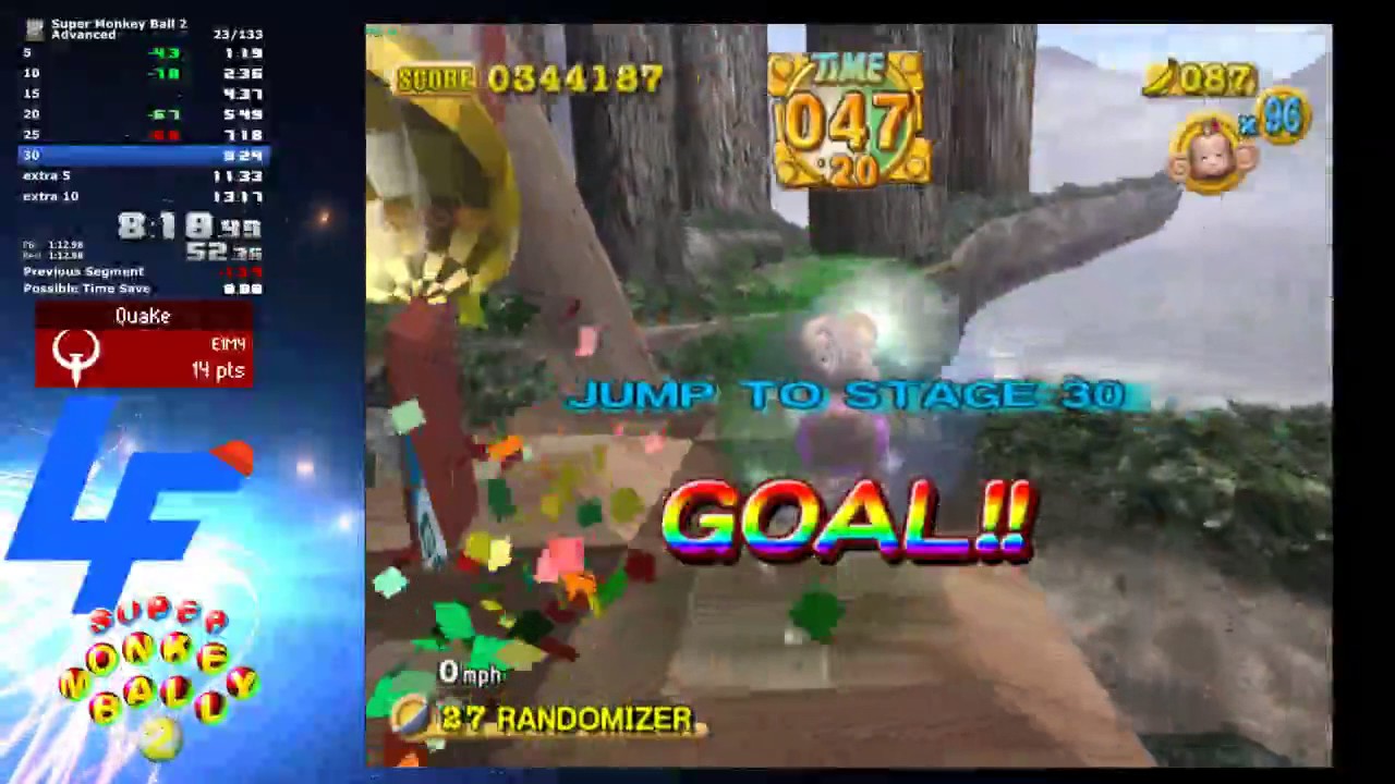 Speedrun super monkey ball 2 advanced + extra 13min04 - YouTube